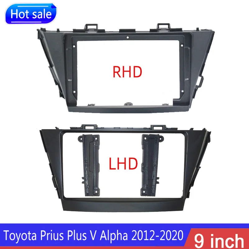 Car Frame Fascia Adapter For Toyota Prius Plus V Alpha 2012-2020 ...