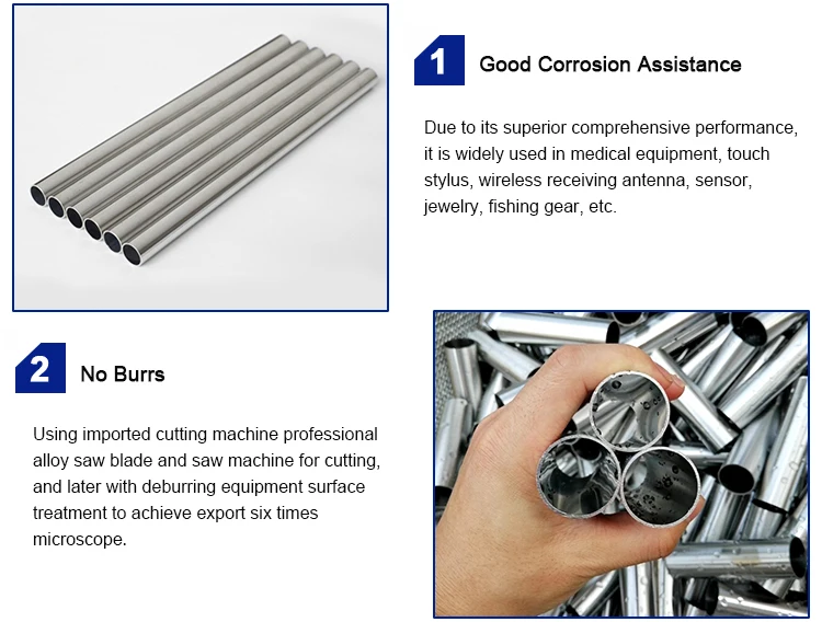 Stainless Steel Capillary Tube For Coriolis Flow Meters Capillary Tube ...