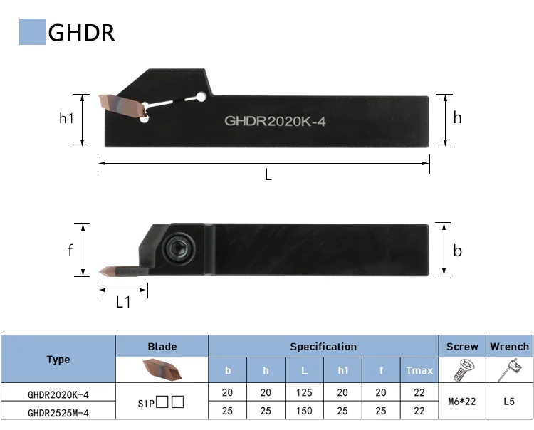 High Speed CNC Lathe Tool Holder - Custom Groove Special Tool