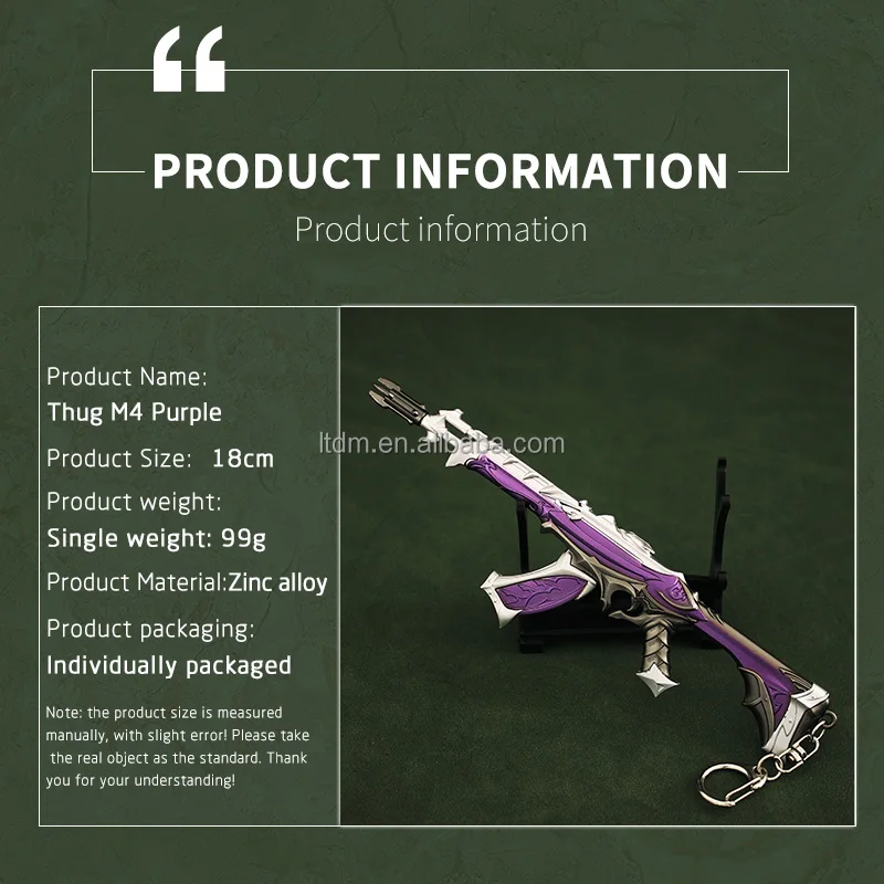 Reaver Valorant Knife Valorant Keychain Customize Gun Sword Model M4 ...