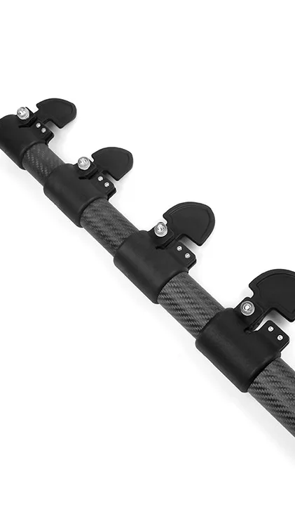 High Strength Carbon Fiber Retractable Pole Lightweight Telescoping ...