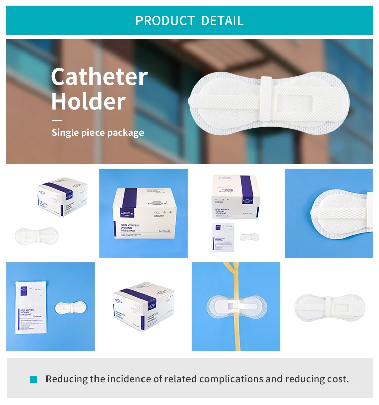 Pediatric Foley Catheter stabilization device Adhesive Patches for ...