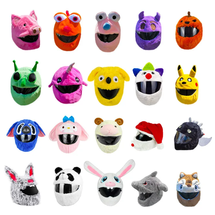New Designs Colorful Rainbow Monster Helmet Covers For Adults/ - Buy ...