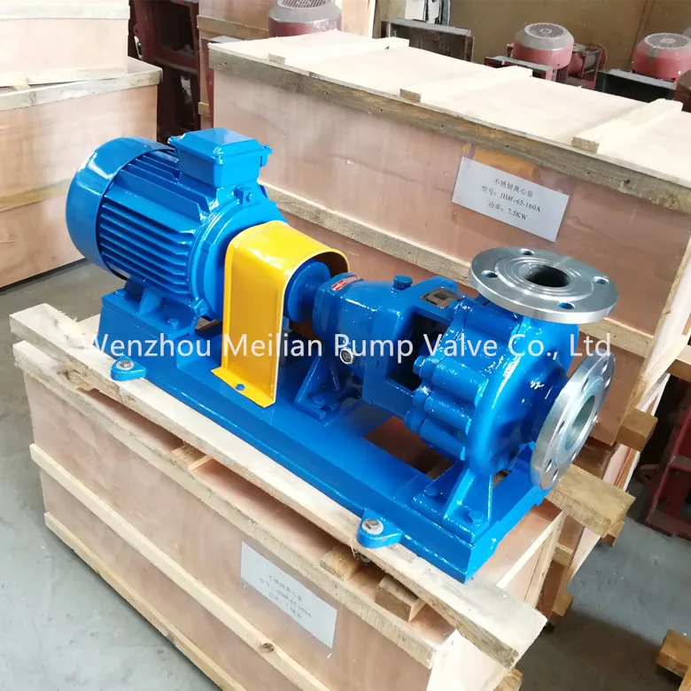 IH125-100-250 Stainless Steel Pump - High Pressure & Efficiency