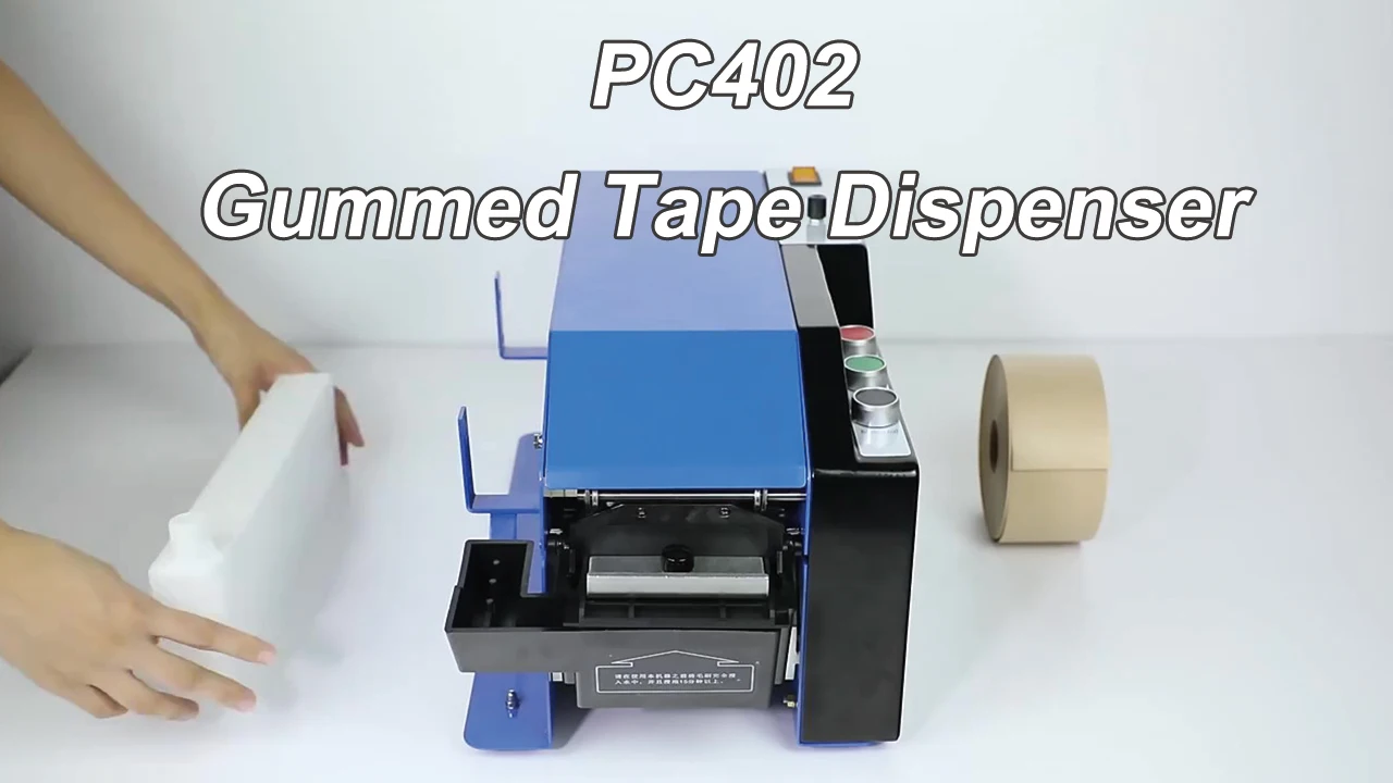 Water Activated Packaging Tape Dispenser Kraft Paper Gummed Tape ...