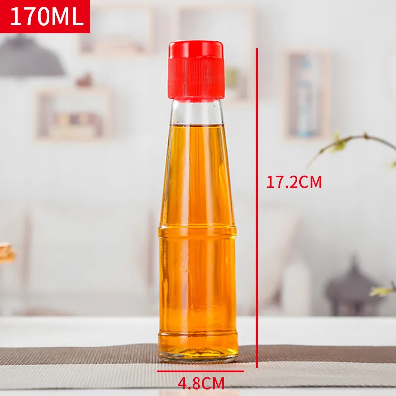 Wholesale Conical Sesame Oil Bottle 100ml Leak Proof Sealing Pull Ring ...