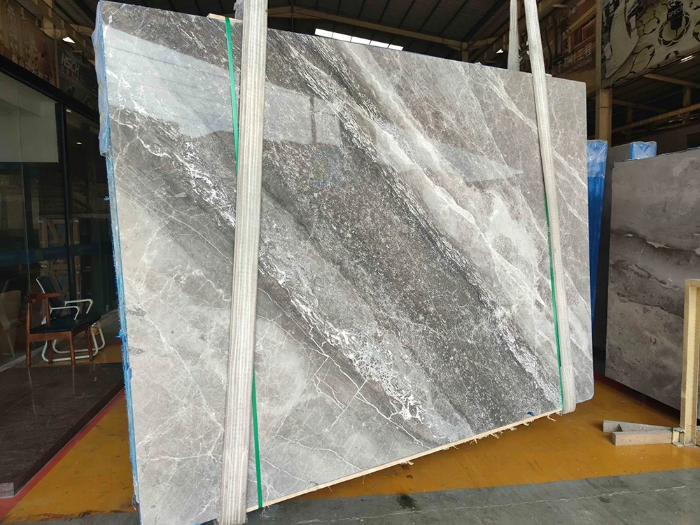 Boton Stone Italy White Venus Marble Cloudy Best Price Slabs Tiles ...