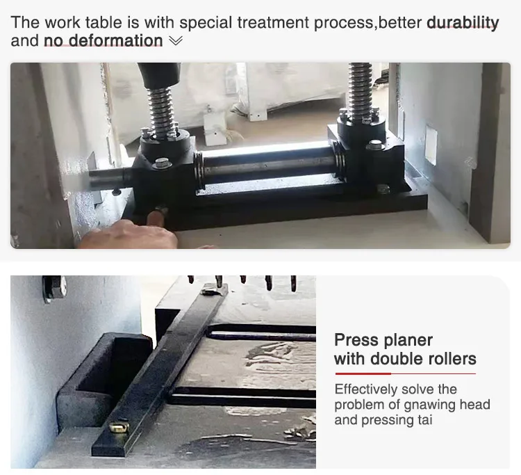 Woodworking Planer - Precision Thicknesser with Optional Knife