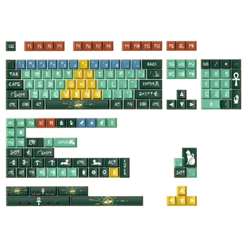 Pyramid Keycaps Pbt Five-sided Sublimation Cherry Profile Retro ...