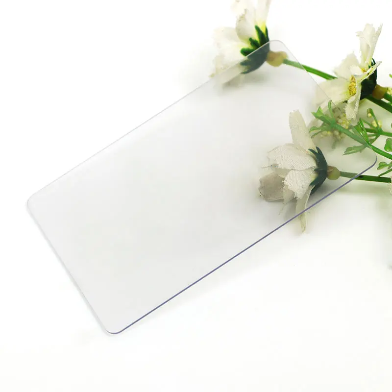 Factory Price Blank Printable Clear Pvc Transparent Cards For Inkjet ...