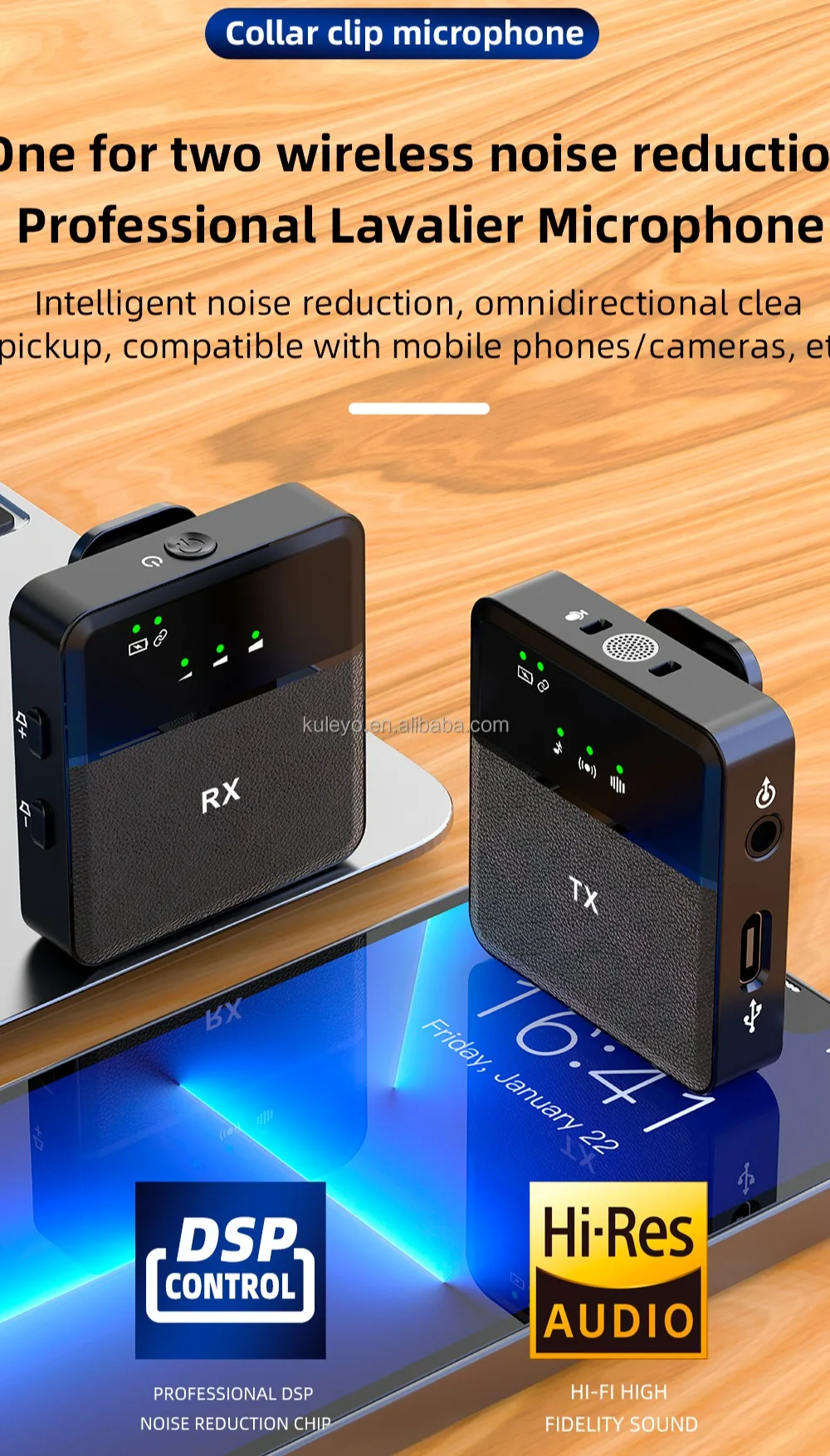 Sx9-professional Lavalier Wireless Microphones Long Range Outdoor ...