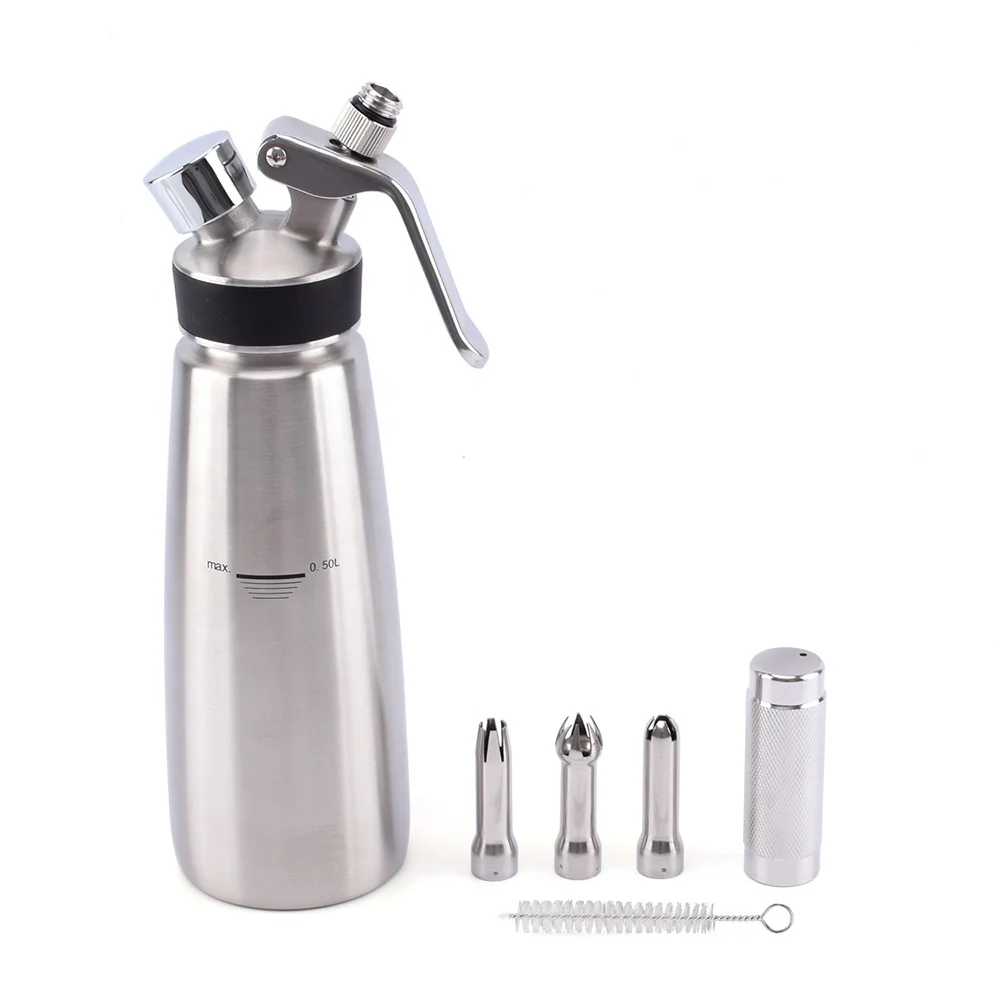 Professional Stainless Steel Cream Whippers for Desserts