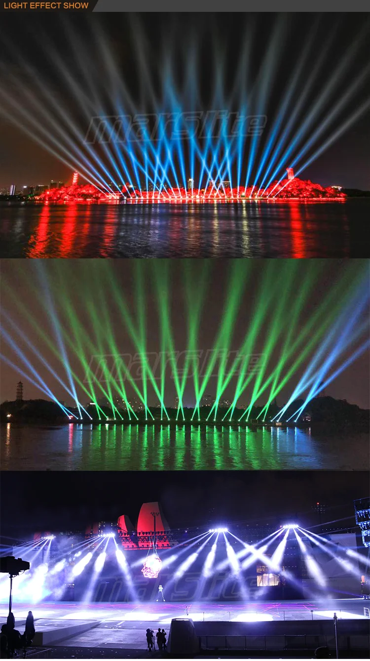 Marslite 350W Moving Head Waterproof Dome - IP65 Outdoor Light