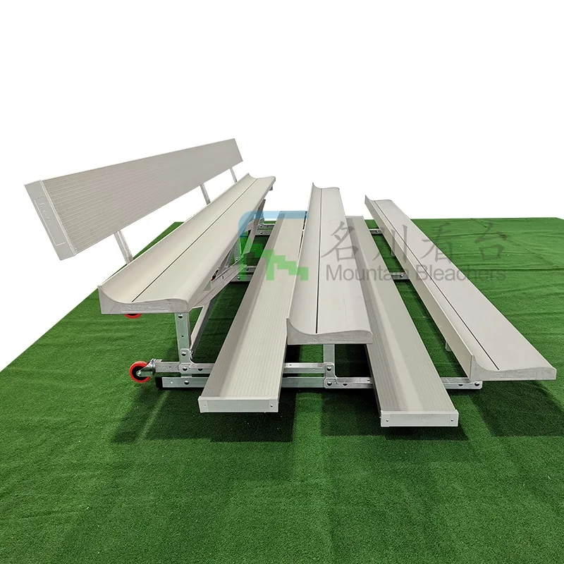 Used Aluminum Grandstand Modular Grandstand Movable Bleachers for ...