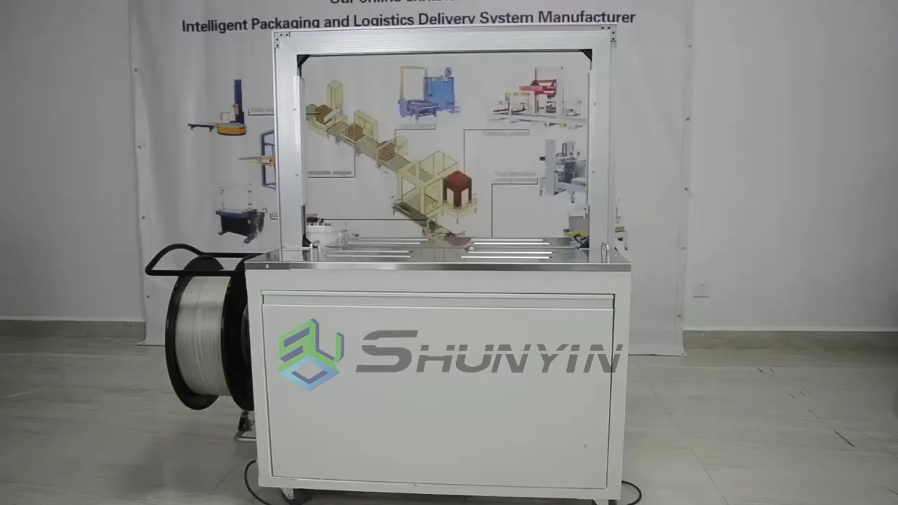 Automatic Plastic Pp Strapping Machine Fully Automatic Strapping ...
