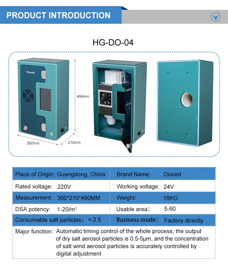 High-Quality Halogenerator for Salt Room Therapy | 70W Chlorine ...