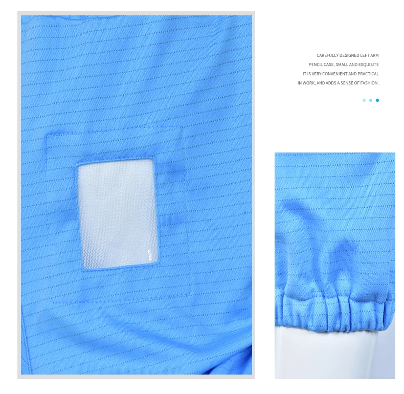 Supply Industrial Clean Room Clothes Class 10-100 Cleanroom Garments ...