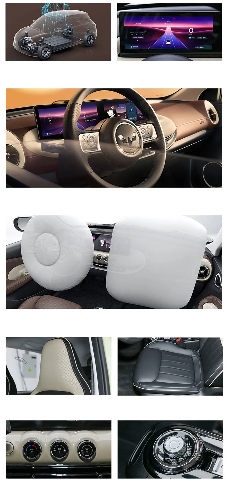 New Car 2024 Wuling Binguo Ev 5 Door 4 Seat Wiling Bingo 2023 Explosive ...