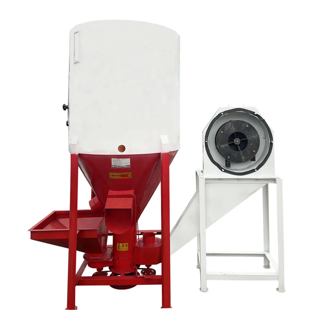 New Product Vertical Farm Chicken Feed Mixing Machine Automatic Animal Feed Crusher| Alibaba.com