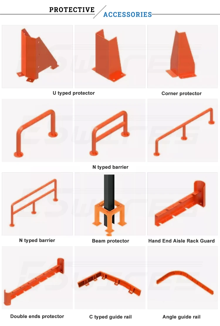 Factory Direct Warehouse Reduce Damage Forklifts Hit Heavy Duty Plastic ...