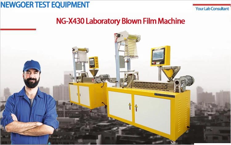 Laboratory Plastic Blown Film Machine - High-accuracy
