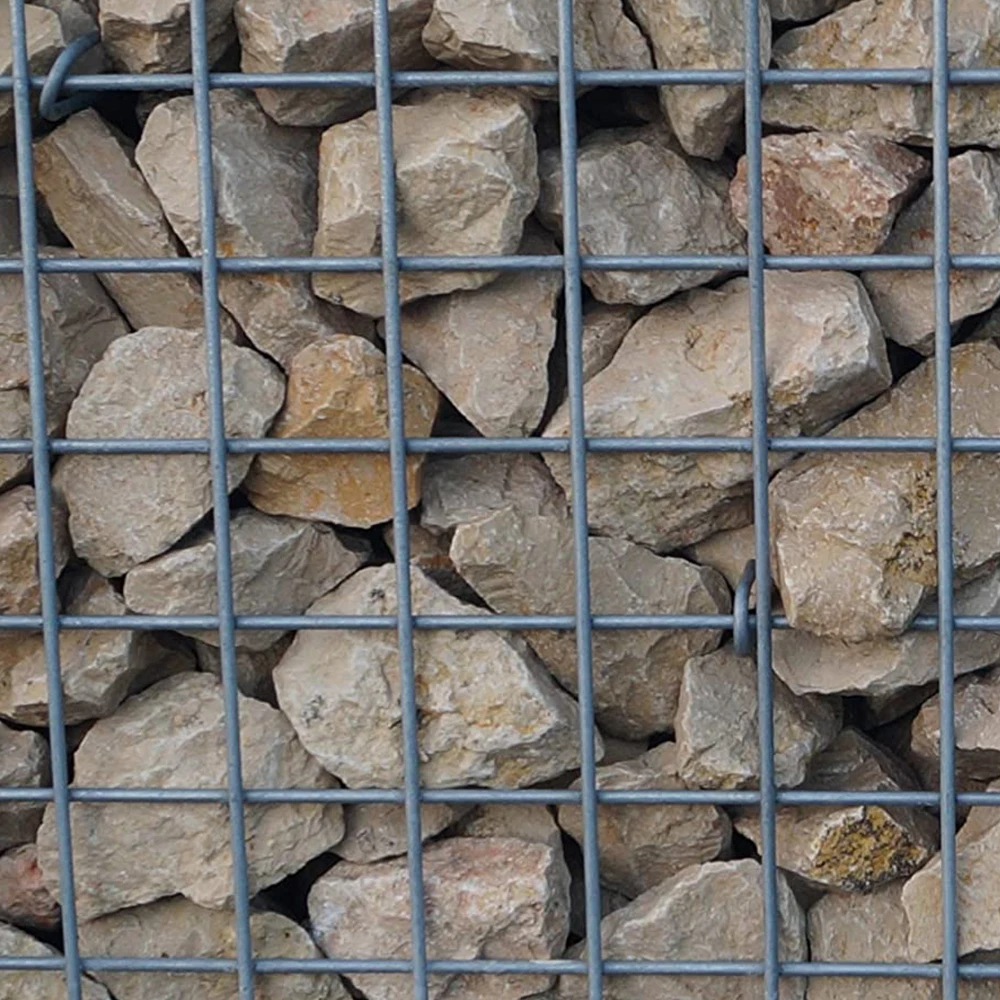 Welded Gabion Box Retaining Wall 1X1X1 Galvanized Gabion Rock Basket ...