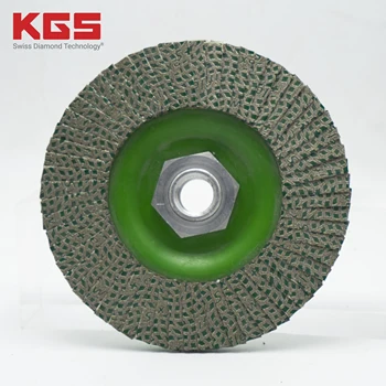 115mm With Adaptor Kgs Diamond Flap Disc For Marble Granite Engineered ...