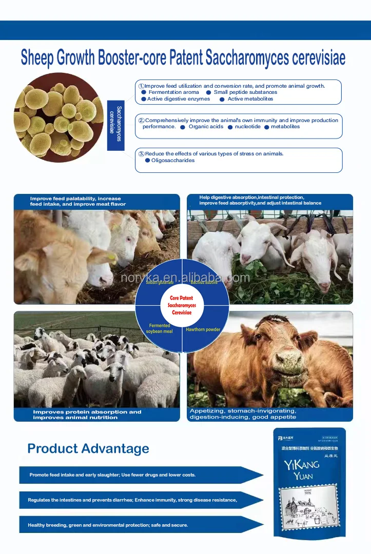 Sheep&goat Cattle Growth Booster Feed Food - Fattening Cattle