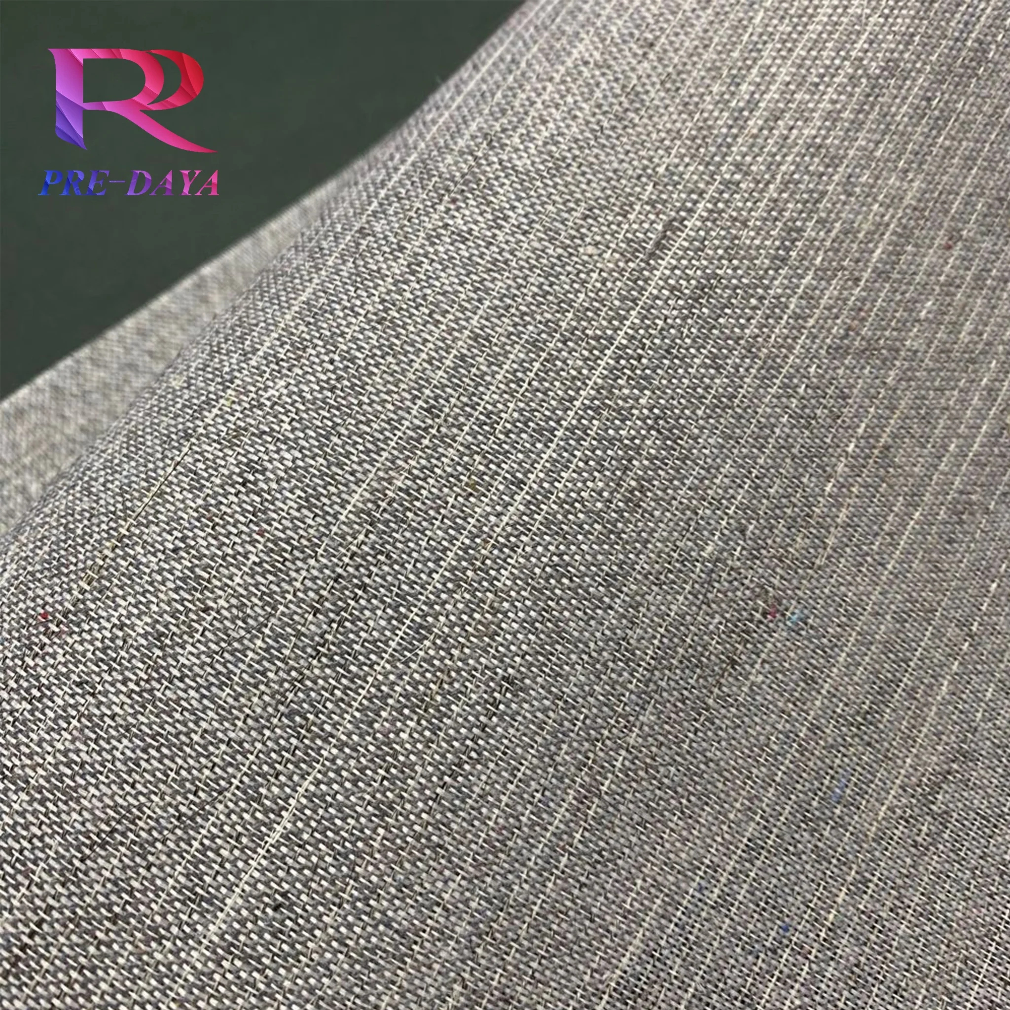 Black Charcoal Interlining - Woven Interlining for Clothes