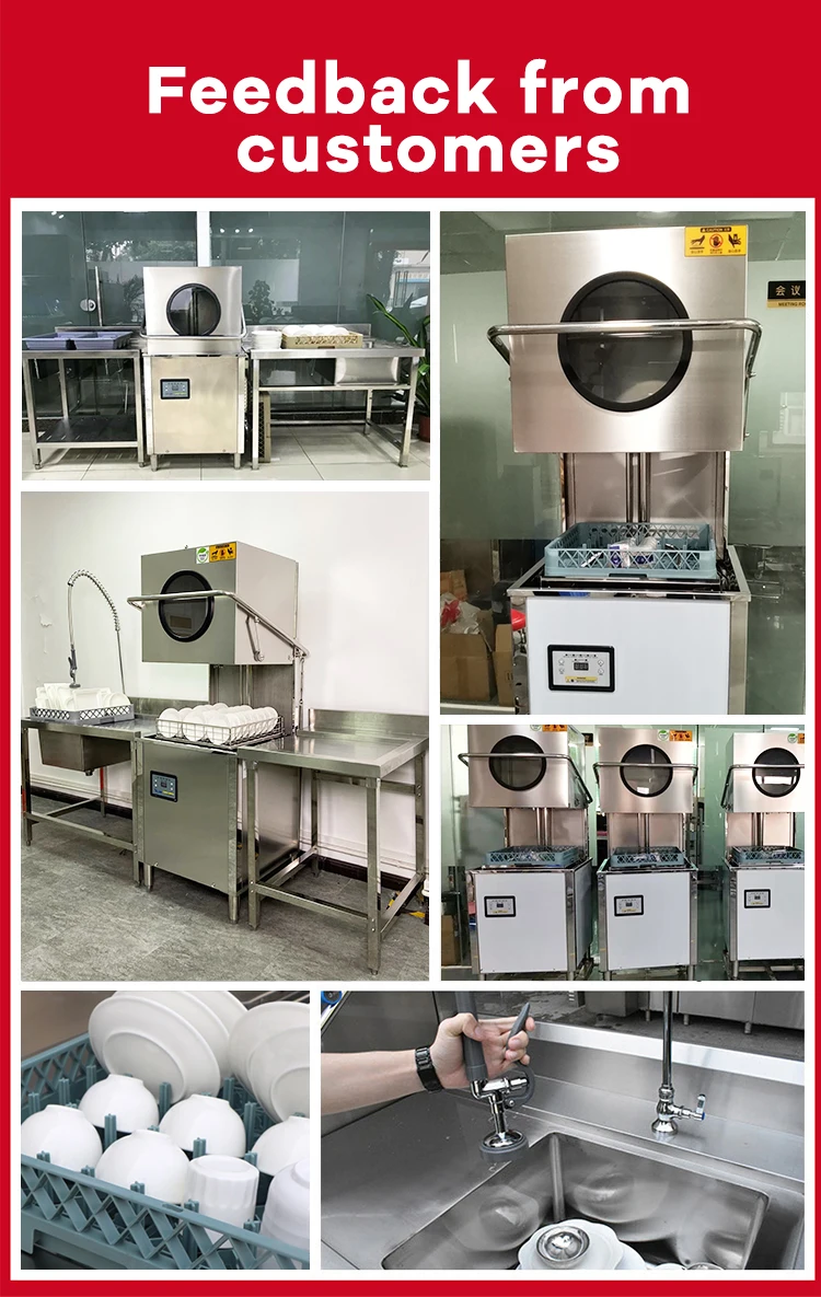 Commercial Electric Dishwasher - Chefmax 16KW Freestanding Automatic ...