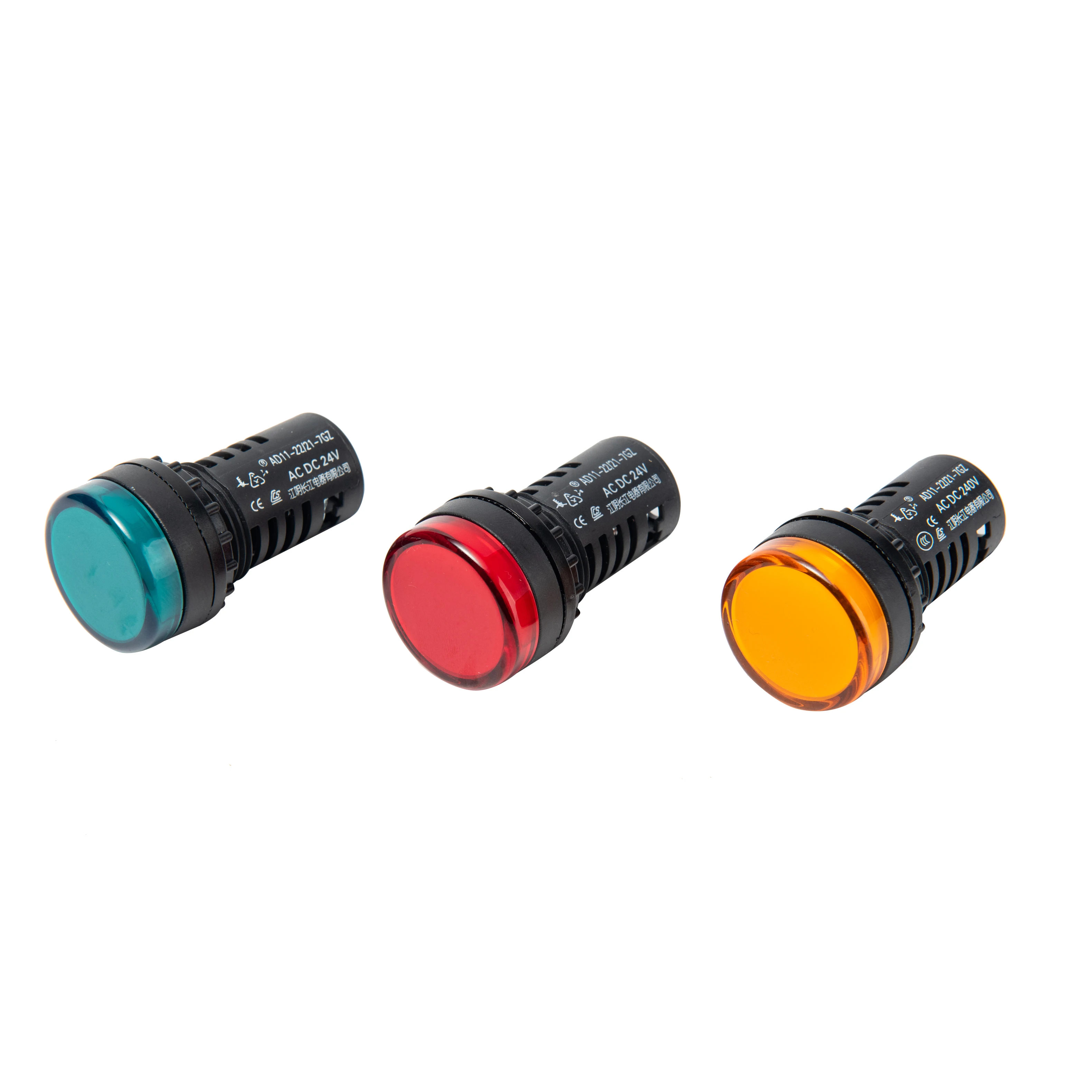 Ad11 Electric Ac/dc 220v Waterproof Led Signal 22mm Indicator Lamp ...
