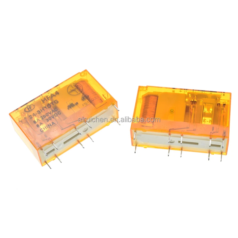 Xiamen Hongfa Relay 24VDC HFA4/24-3H1DTG HFA4/24-3H1DTGF HFA4/24-2H2DTG ...