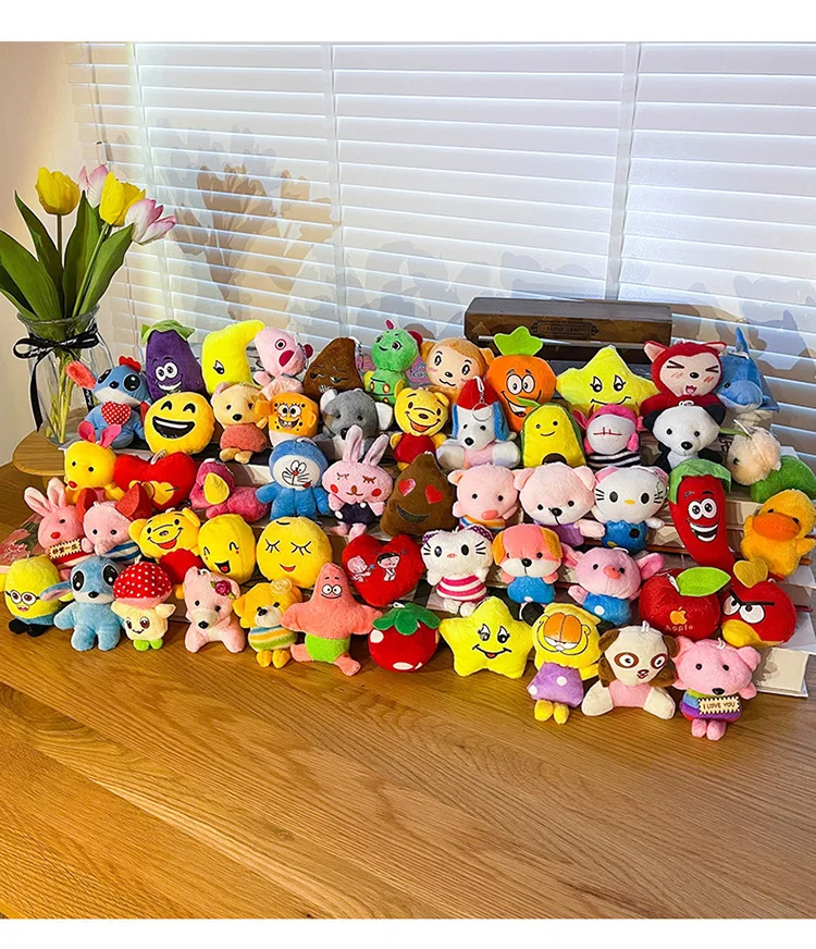 RTS 10cm Plush toy cartoon figure wedding cast cute plush toy small ...