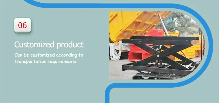 Small Articulated Diesel Tracked Dump Truck Hydraulic Self-Unloading ...