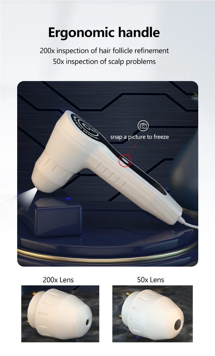 Scalp Scanner - Professional Hair and Skin Analyzer