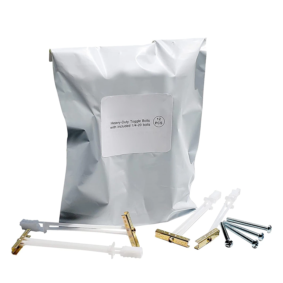 Good Quality 1/4" 3/16" 3/16 #10 X 2-1/2 Inch Strap Zip Snap Toggle ...