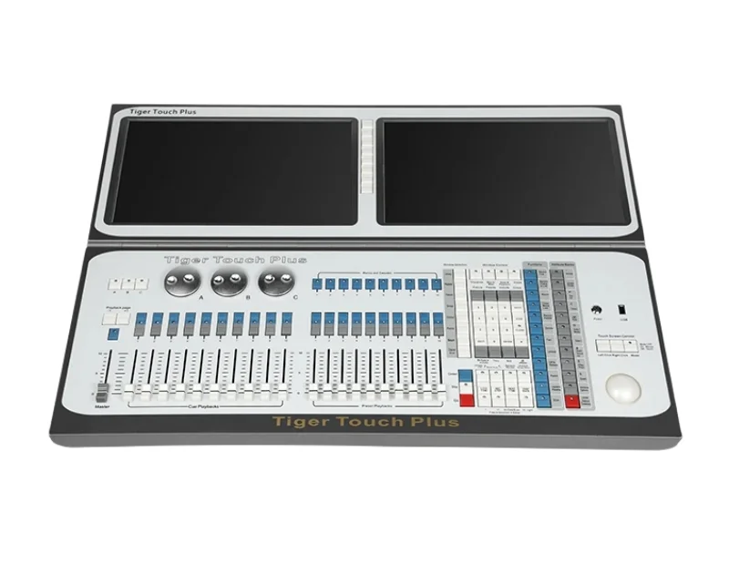 Tiger Touch Plus DMX Lighting Controller with Dual Touch Screens ...