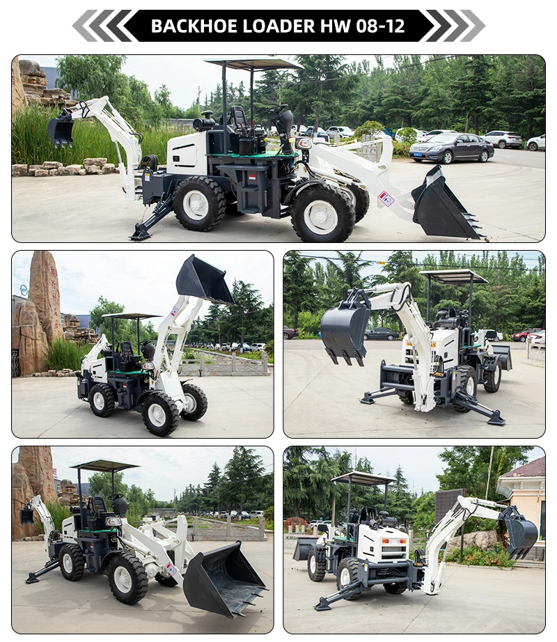 Compact Tractor with Loader and Backhoe 4x4 Backhoe Loaders for Sale ...