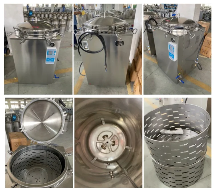 Mini Retort Autoclave - Efficient Food Sterilization