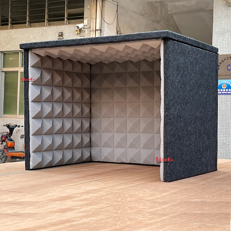 Portable Vocal Recording Booth - DIY Desktop Voice Recorder with ...