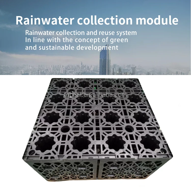 Rainwater Harvesting System Pp Rain Collection Module For Rainwater ...