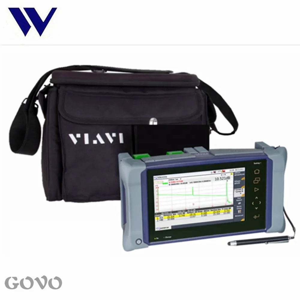 9 Inch Touchscreen Fiber Optic Otdr Viavi Jdsu Mts-4000 V2 Sm 37/36db ...