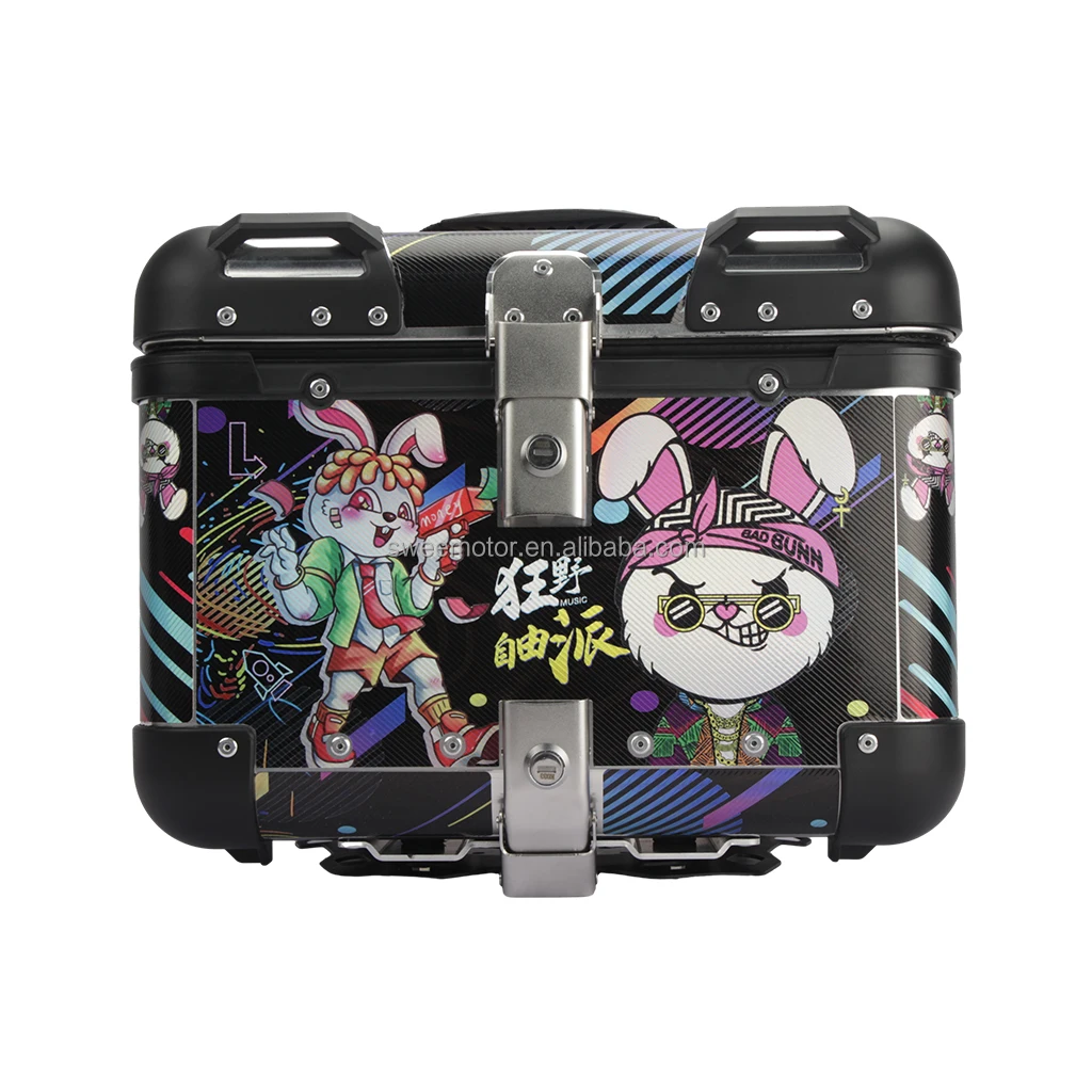 Sweer Top Box For Motorcycle Tail Boxes 40l Aluminium Motorcycle ...