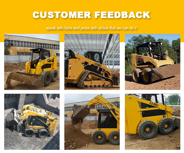 LTMG LTS50 LTS65 Mini Skid Steer Loader - 1000kg Capacity