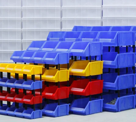 Large Plastic Stackable Organizing Warehouse Storage Bin Industrial ...