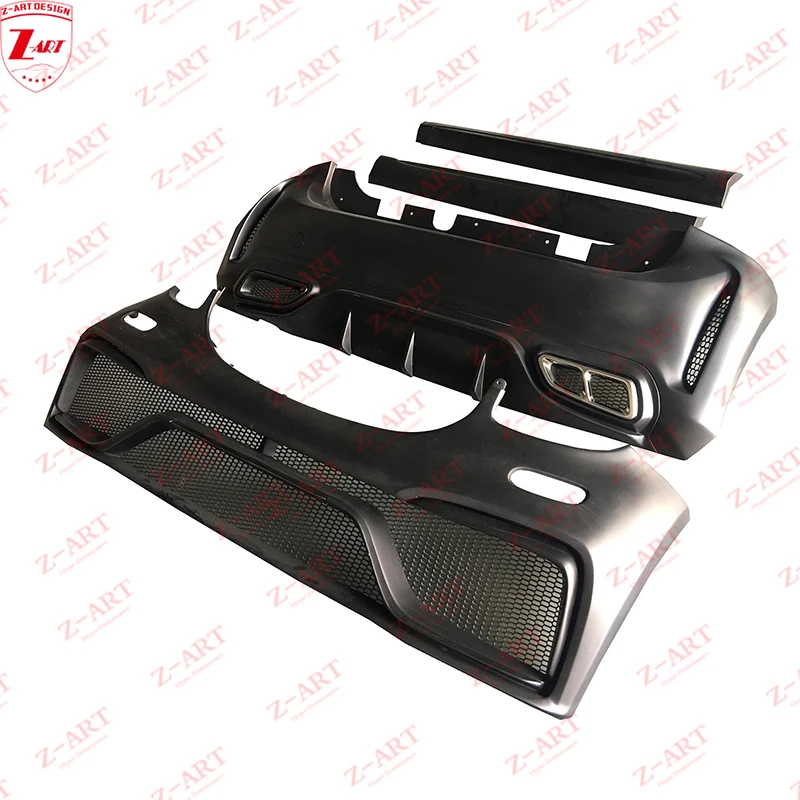 Z-art Amg Body Kit For Smart For Two 2014-2016 Upgrade Body Kit For ...