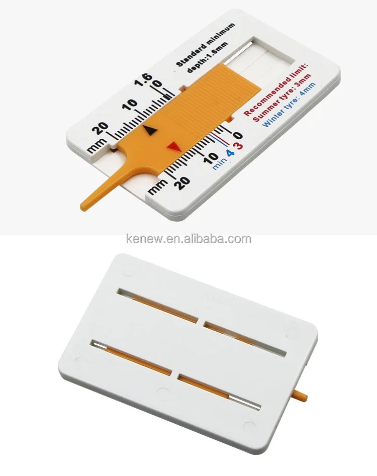 Car Wheel Tire Depth Gauge - Measure Tyre Tread Accurately