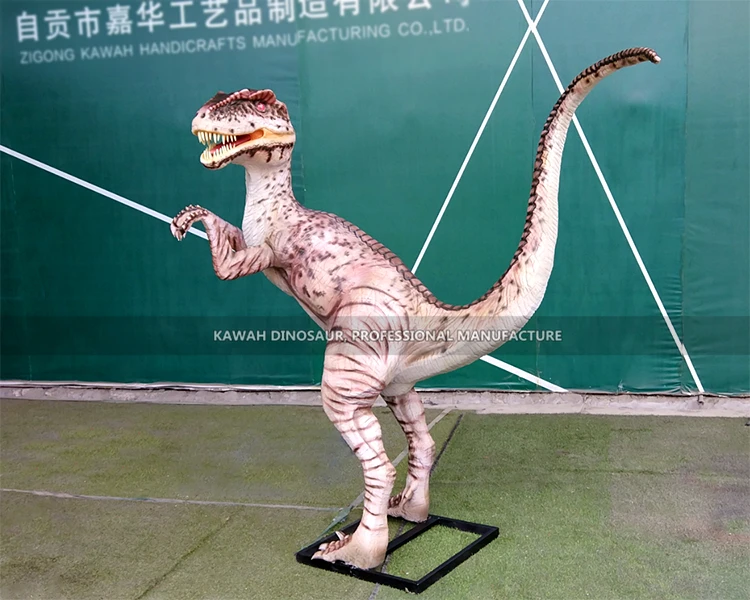 Dinosaur Adventure Park - Animated Cage with Velociraptor