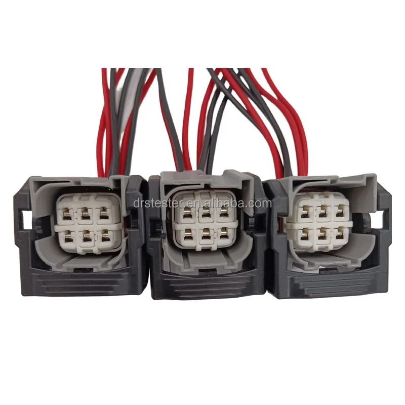 6pin Intelligent Connection Wire Line Plug For Denso Smart Injector ...