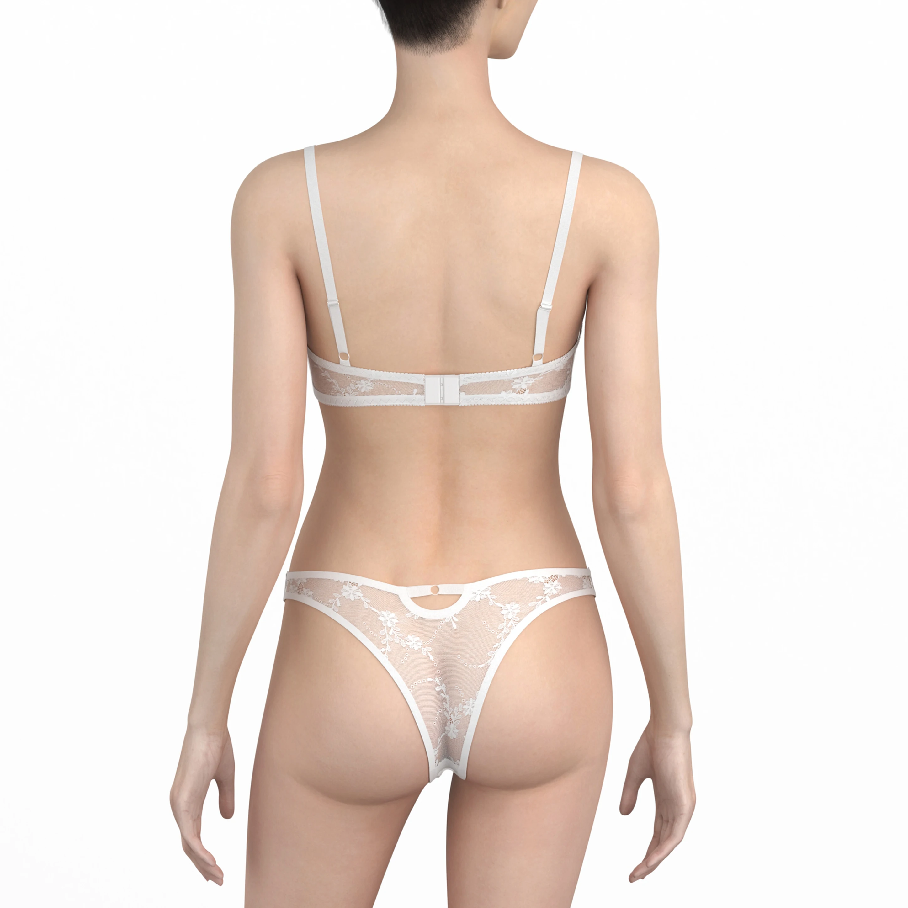 Shop Our Embroidery Hot Sexy Cute Women Panties & Bra Lace Matching Set